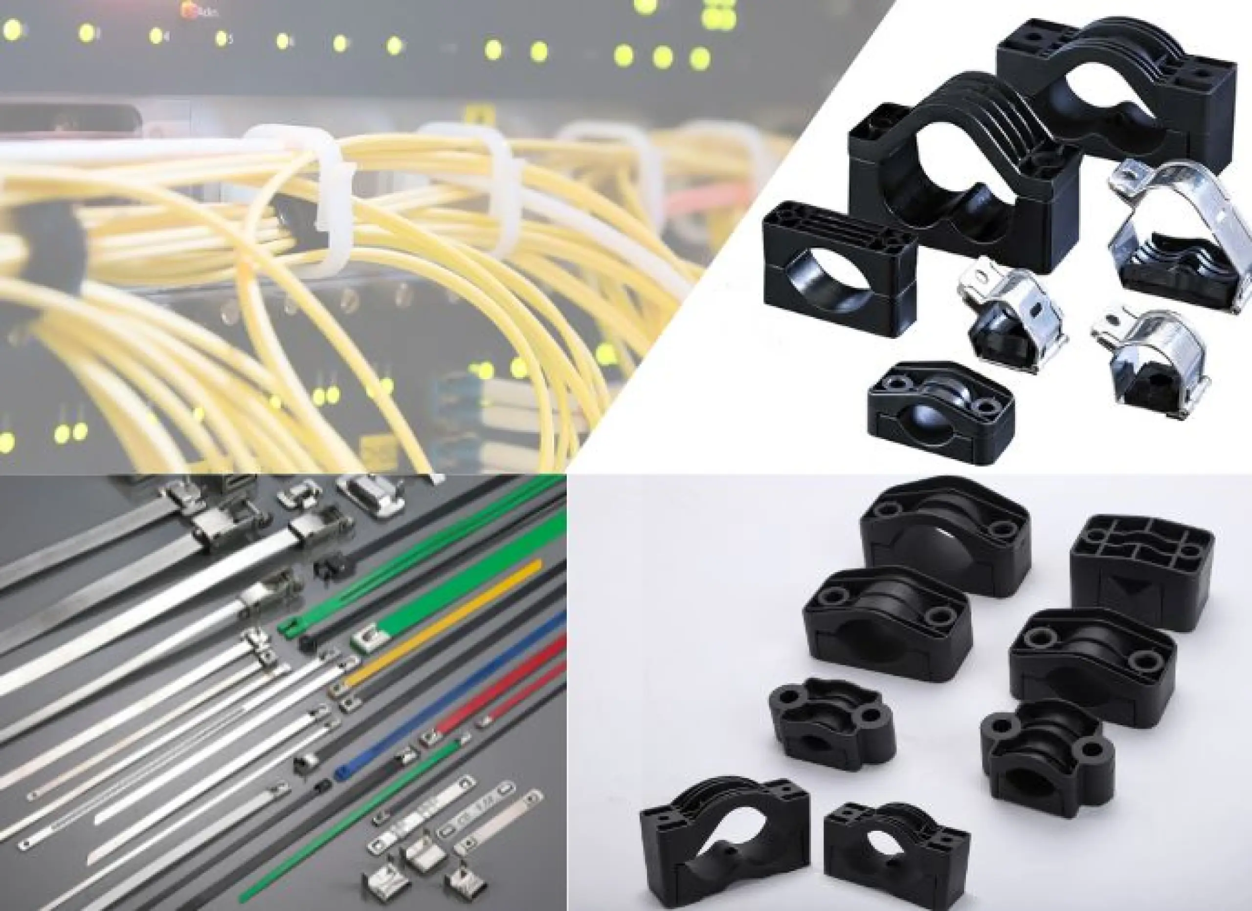 Stainless Steel Quadruple Cable Cleat